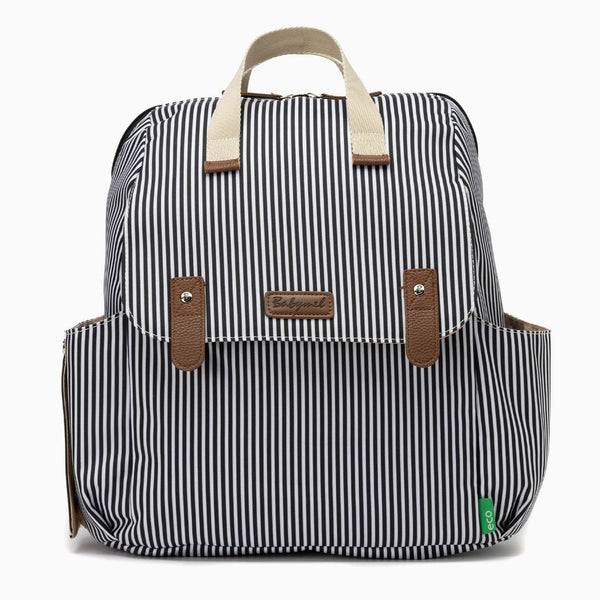 Babymel Robyn Eco Convertible Backpack - Navy Stripe EU