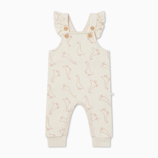 Duck Frilled Dungarees | Organic Baby Clothing | MORI EU